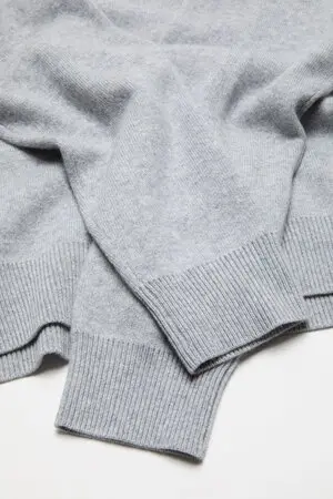 Acne Studios Crew Neck Sweater - Cool Gray Blend