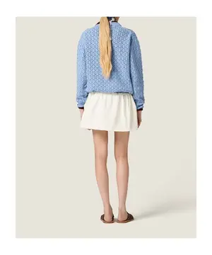 Miu Miu Cotton V-neck Sweater