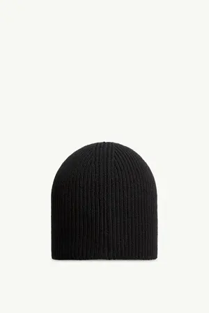 Moncler Logo Wool Beanie