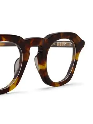 Thom Browne Tortoiseshell Square-frame Glasses