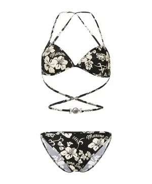 Marine Serre Halterneck Swimsuits