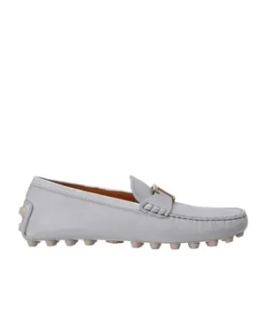 TOD'S Logo-plaque Slip-on Loafers