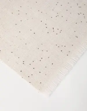 Brunello Cucinelli Sequin-embellished Scarf