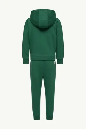 Moncler Triple Logo Cotton Fleece Tracksuit
