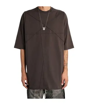 Rick Owens Seam-detailing T-shirt - Black