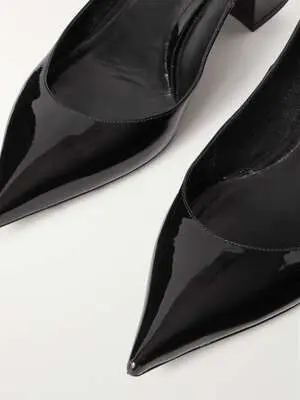 Valentino Garavani Vlogo Lockette Pointed Toe Pumps