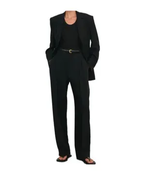 Wardrobe.NYC Three-button Notch Lapel Blazer