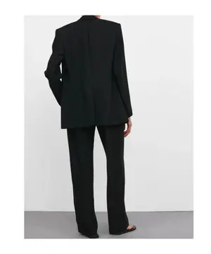 Wardrobe.NYC Three-button Notch Lapel Blazer