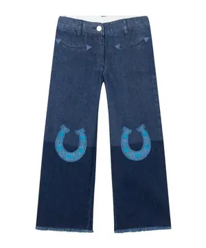 Stella McCartney Horseshoe Appliqué Jeans