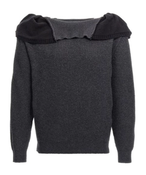 Y/project Zip Hooded Knitted Jumper - Black