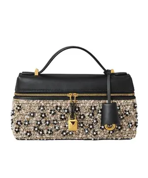 Loro Piana Extra Bag L23 Shoulder Bag - Black