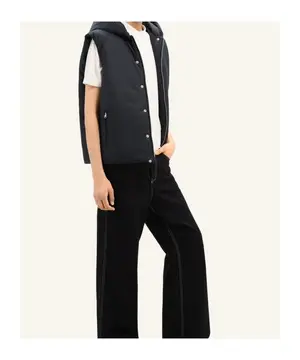 COURREGES Logo-patch Padded Gilet