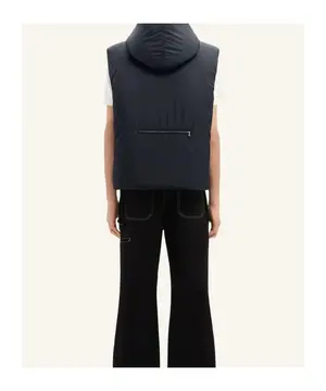 COURREGES Logo-patch Padded Gilet