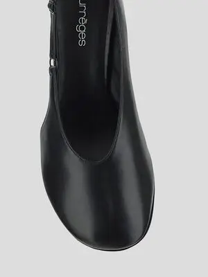 COURREGES Stiletto Heel Pumps - Black