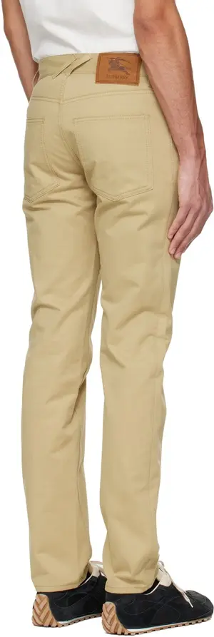 Burberry Logo Patch Jeans