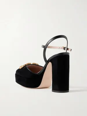 Valentino Garavani 105mm Platform Mules