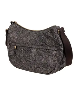 Borbonese Luna Middle Hobo Bag