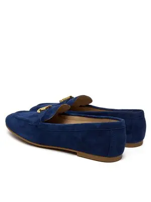 Polo Ralph Lauren Logo-plaque Suede Pumps