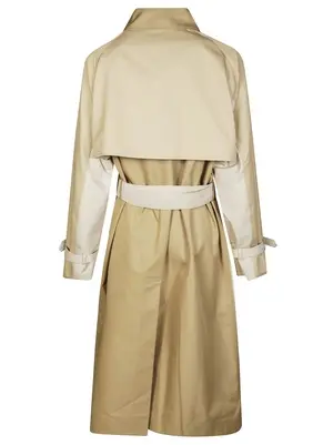 Max Mara Canasta Double-breasted Reversible Trench Coat