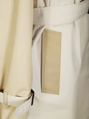Max Mara Canasta Double-breasted Reversible Trench Coat
