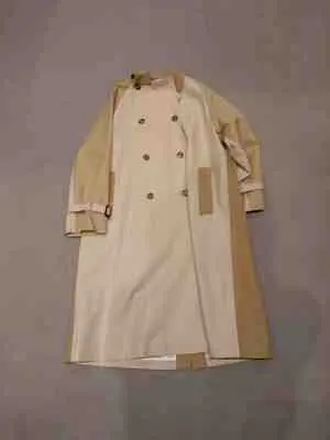 Max Mara Canasta Double-breasted Reversible Trench Coat