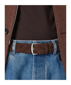 Loro Piana Alsavel Buckle Belt