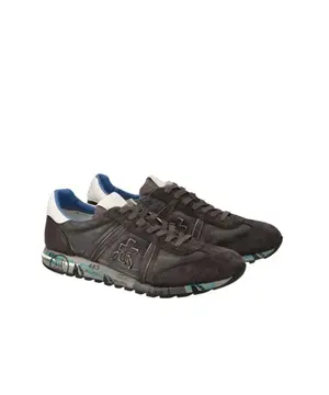 Premiata Round Toe Lace Up Sneakers