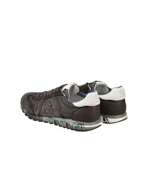 Premiata Round Toe Lace Up Sneakers