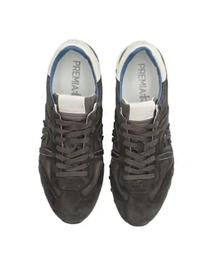 Premiata Round Toe Lace Up Sneakers