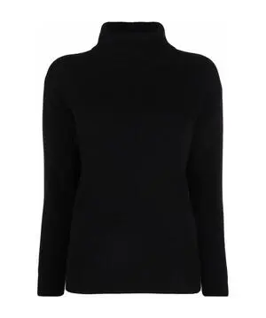 Brunello Cucinelli Cashmere Turtleneck Jumper - Black
