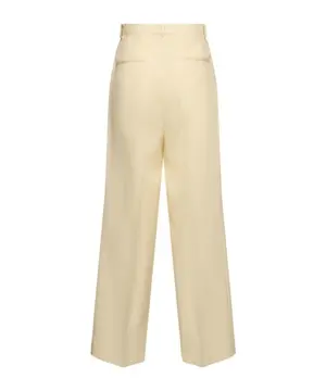 Auralee Wool Blend Belt Loop Casual Pants
