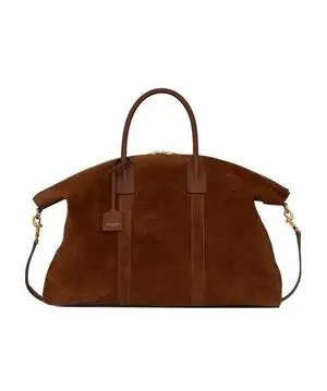 Saint Laurent Oversized Bowling Bag - Brown