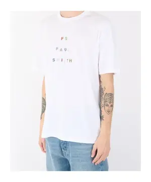 Paul Smith Logo Embroidered Crewneck T-shirt