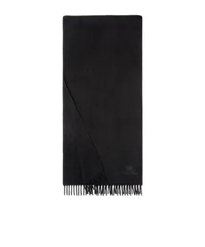 Loro Piana Fringed Scarf - Black