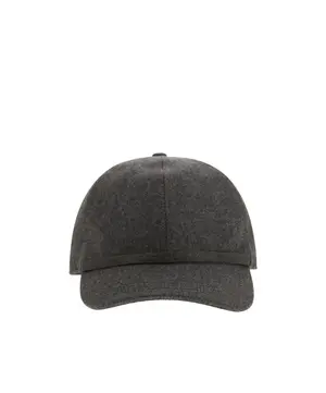Brunello Cucinelli Curved Peak Baseball Cap - Black