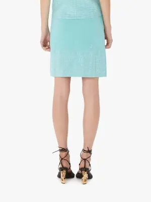 J.W.ANDERSON Stud-detail Knitted Miniskirt