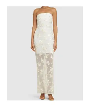 ROTATE BY BIRGER CHRISTENSEN Lace Sleeveless Dress