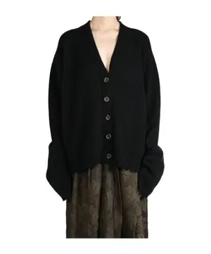 UMA WANG Long-sleeved Sweater - Black