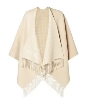 Fendi Wool And Cashmere Shawl No