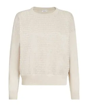 Brunello Cucinelli Textured Knit Sweater
