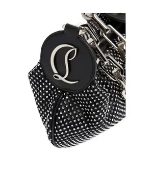 CHRISTIAN LOUBOUTIN Le 54 Chain Leather Shoulder Bag