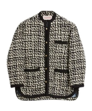 Valentino Garavani Wool Tweed Shirt Jacket