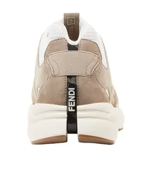 Fendi Faster Ff-embossed Detailed Low-top Sneakers