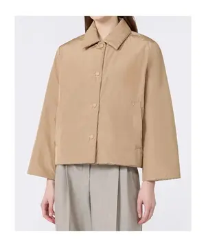Max Mara Collared Long-sleeved Casual Jacket