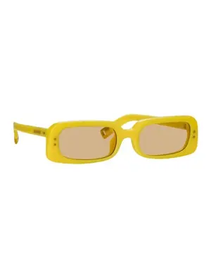 Jacquemus Rectangular Frame Sunglasses