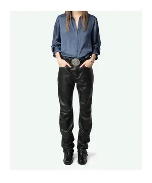Zadig&Voltaire Long Sleeve Shirt With Rhinestone Wings - Officer