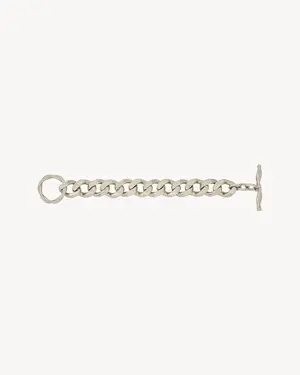Saint Laurent Chain Bracelet In Metal