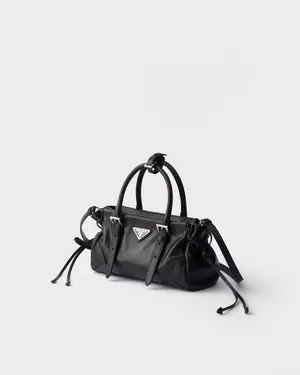 Prada Karin Small Leather Bag - Black