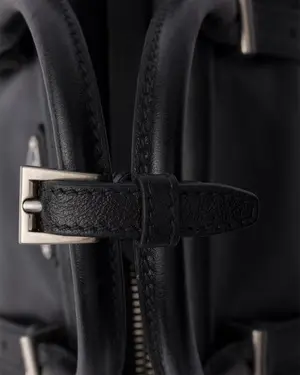 Prada Karin Small Leather Bag - Black