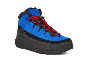 UGG Logo Casual Round Toe Lace Up Boots